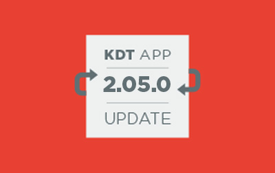 NEW PARAMETER FOR THE KDT APP 02.05.0 - "RESET TOOL ON THE KEY"