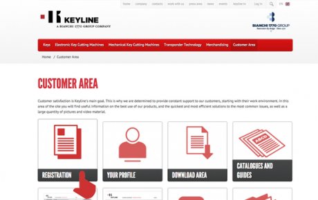 Register your Keyline key cutting machine: many benefits for you!